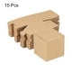 Paper Cardboard Boxes Gift Paper Box Brown 2x2x2 Inch for Gift Wrap ...