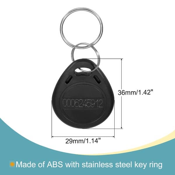 10Pcs ID Card Key Fob RFID Proximity 125KHz Read Only Contactless Token ...