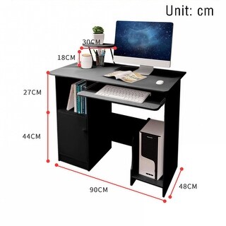 Home Desktop Computer Desk With lockers Home Small Desk Dormitory Study ...