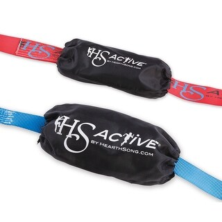 50'L Slackline Balancing Training Line Challenge with Carrying Bag ...