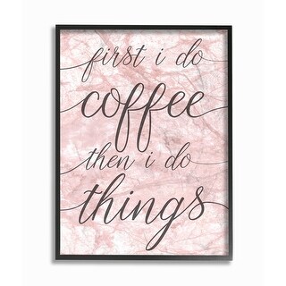 Stupell Coffee Things Framed Giclee Wall Art - Bed Bath & Beyond - 20256911