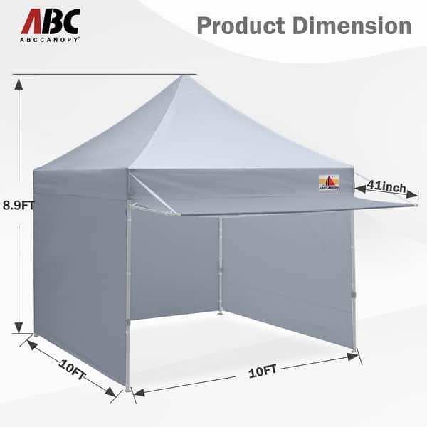 ABCCANOPY Pop up Canopy Tent with Awning and Sidewalls - Bed Bath ...