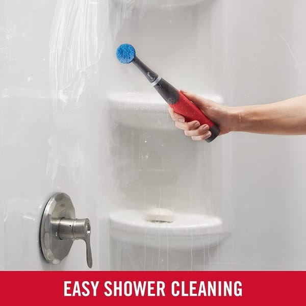 Power Scrubber 18-Piece Kit, Cordless Electric Battery Powered Scrub ...