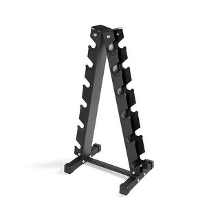 VENTRAY HOME A-Frame Dumbbell Rack Stand Weight Storage Organizer for ...