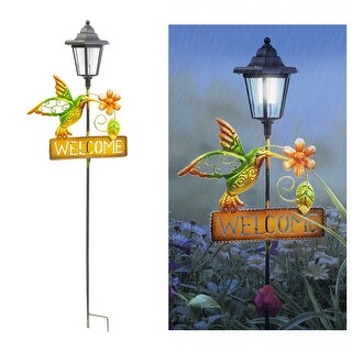Solar Humming Bird Welcome Stake - Bed Bath & Beyond - 31523940