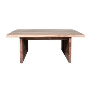 Elk Home River Wood Natural Wood 48 Inch Wide Coffee Table - Bed Bath ...
