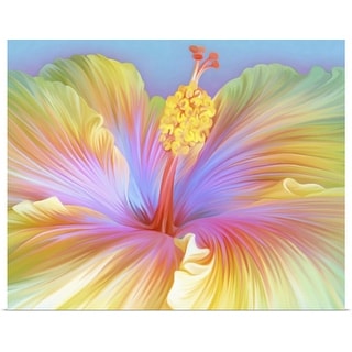 "Hibiscus flower" Poster Print - Multi - Bed Bath & Beyond - 16492619