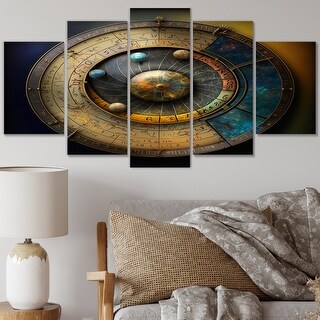 Designart "Calculating The Universe Cosmic Cartography I" Astrology ...