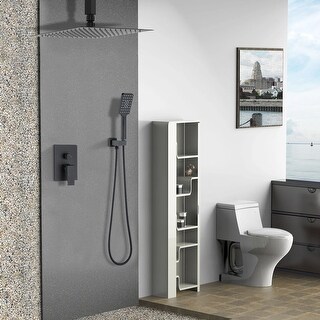 Ceiling Mounted Shower System with Handheld Showerhead - Bed Bath ...