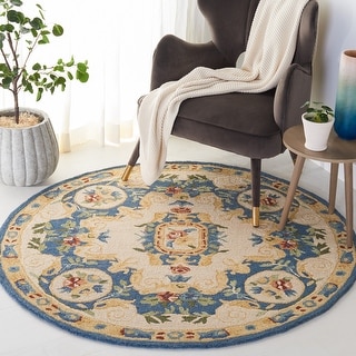 SAFAVIEH Handmade Micro-Loop Nalini Wool Rug - Bed Bath & Beyond - 18755551