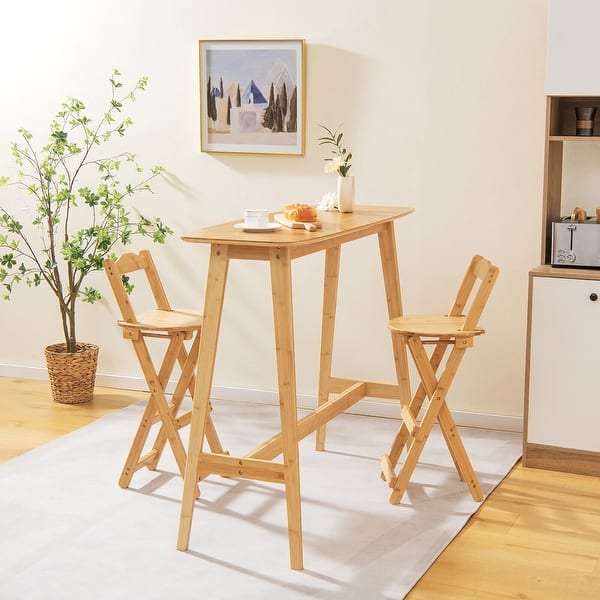high bamboo table
