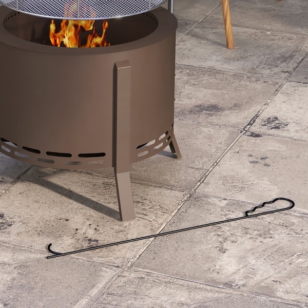 portable fire pit bbq