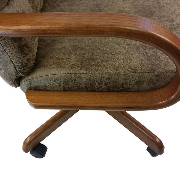 Caster Chair Company 5-Piece Caster Dining Set 42x[42/60] Table ...