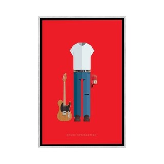 iCanvas "Bruce Springsteen" by Fred Birchal Framed - Bed Bath & Beyond ...