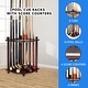 GSE™ 8-Pool Cue Wooden Corner-Style Billiard Pool Cue Rack. Floor Stand ...