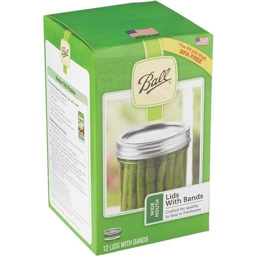 Jarden Home Brands W/M 12 Msn Jar Lid&Band 40000 Unit: PKG - Bed Bath ...