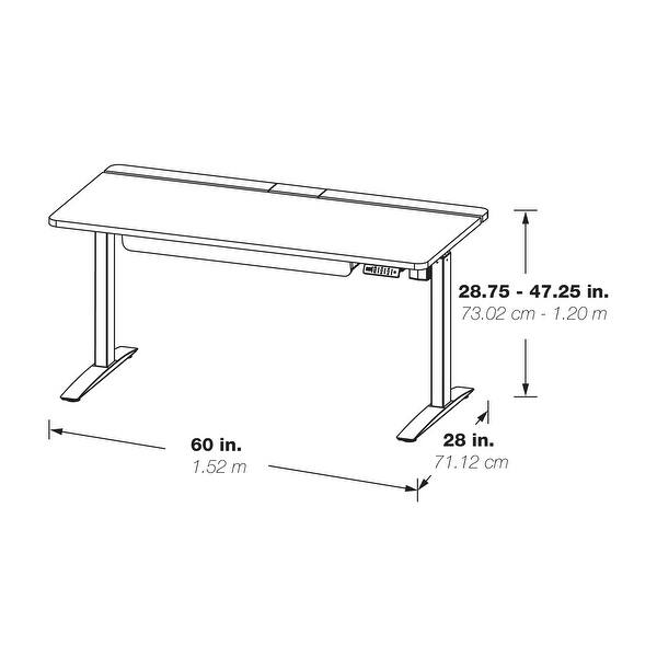 Kilo Electric Battlestation Desk - Bed Bath & Beyond - 39817337