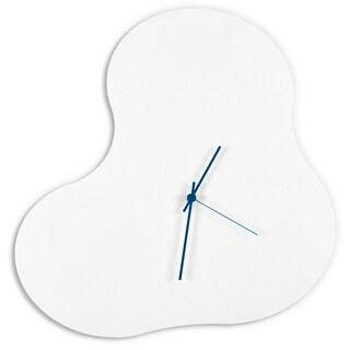 Whiteout Blue Blob Clock - Bed Bath & Beyond - 35489349