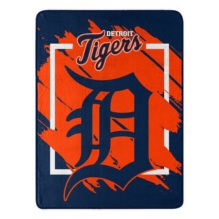 MLB 059 Dimensional- Tigers Micro Rascehl Throw - Bed Bath & Beyond ...