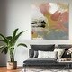 Oliver Gal Abstract Wall Art Canvas Prints 'Pastel Strokes' Paint ...