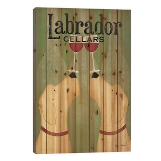 Labrador Cellars Print On Wood by Ryan Fowler - Multi-Color - Bed Bath ...