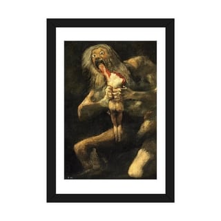 iCanvas "Saturn Devouring One Of His Sons, 1821-23" by Francisco Goya ...