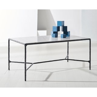 SAFAVIEH Couture Jessa Metal Coffee Table (Fully Assembled ...
