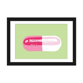 iCanvas "Chill Pill Mint" by Jaymie Metz - Bed Bath & Beyond - 37465735