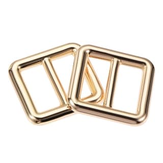 16mm(0.63") Metal Slide Strap Adjustable Buckle Fastener Gold Tone ...