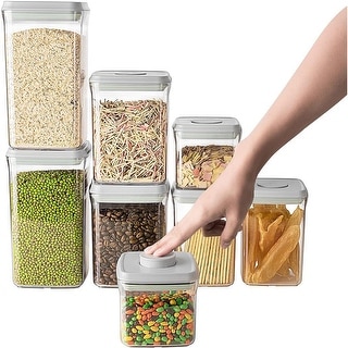 Food Storage Containers Set-8 PCS - clear - Bed Bath & Beyond - 40240040