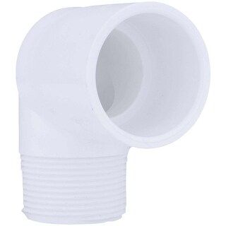 Charlotte Pipe 1-1/4 In. Slip x Male Schedule 40 90 Deg. Street PVC ...