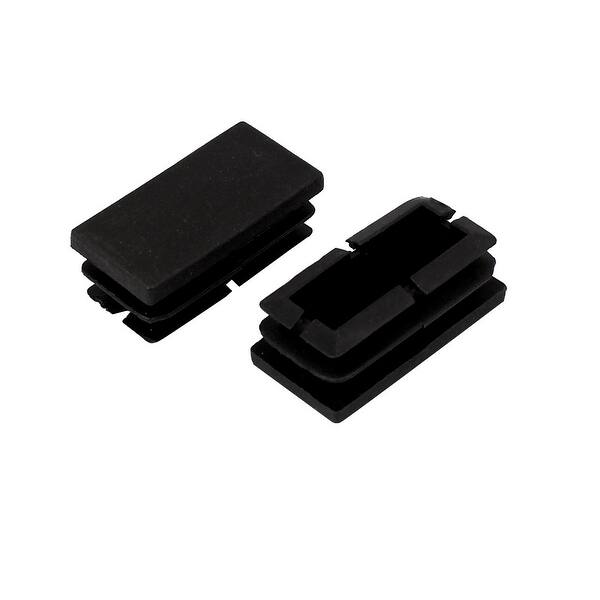 Table Legs Plastic Blanking End Cap Rectangle Tube Insert 20mmx40mm ...