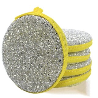 Double Side Dishwashing Sponge Pan Pot Dish Wash Sponges set of 5 - Bed ...