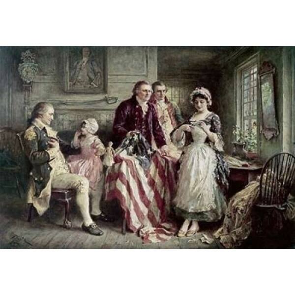 Betsy Ross Poster Print By Jean Leon Gerome Ferris Item Varpdx277518 ...