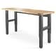 Gladiator GarageWorks 6-foot Adjustable Height Hardwood Workbench ...