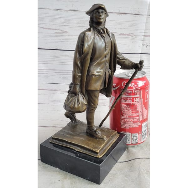 Benjamin Franklin Walking Stick Upenn Bronze Statue Sculpture Figure 10 ...
