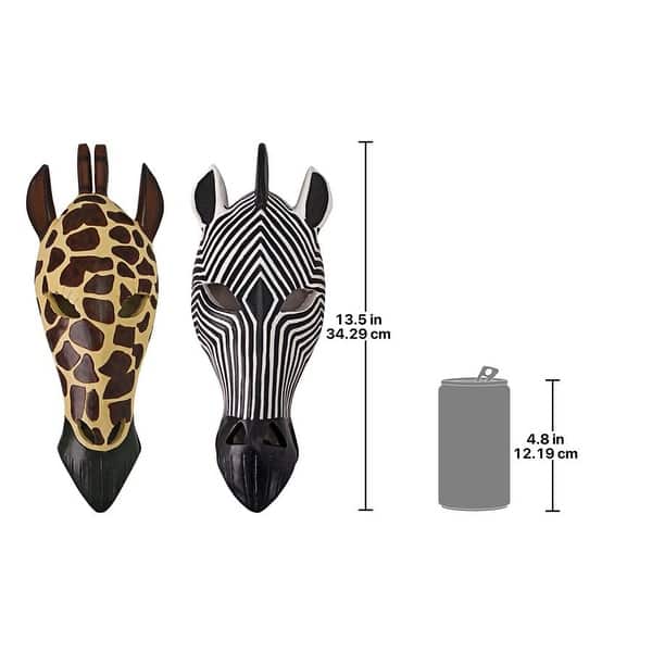 Design Toscano Tribal-Style Animal Masks Set of Two - Bed Bath & Beyond ...