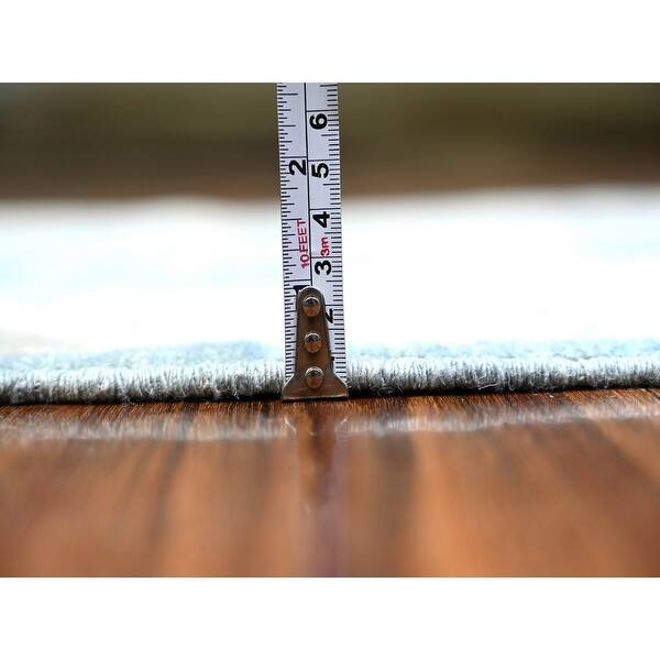 Shahbanu Rugs Cornflower Blue Fine Peshawar Ziegler Mahal Design ...