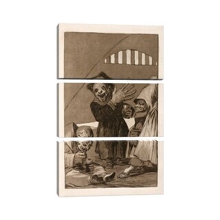 iCanvas "Los Caprichos - Duendecitos (Elves), Plate 49,1799" by ...