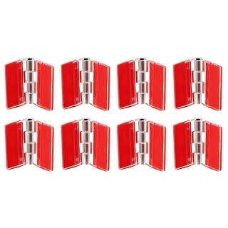 Acrylic Hinges Self-Adhesive Clear Folding Hinge with Metal Shaft - Bed ...