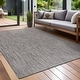 Aloha Washable Solid Indoor Outdoor Area Rug Patio Deck Living Room ...