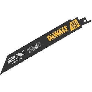 Black & Decker/DWLT Bulk 6" Metal Blade DWA4186B25 Unit: EACH Contains ...