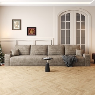 Cloud Sectional Couch, Modern Modular Sofa With Deep Seat, No Assembly ...