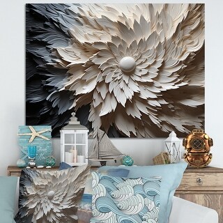 Designart "Minimalism Beauty Serenity Art I" Raywall Art - Bed Bath ...