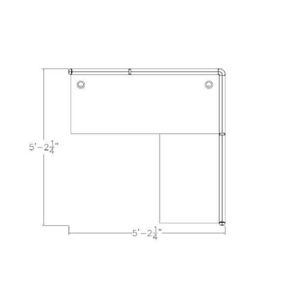 L-Shaped Privacy Cubicle With Desk Powered Office Cubicle 5x5x65"H ...
