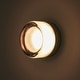 Rennnsan Modern Dome Dimmable LED Bathroom Vanity Light/Glass Dimple ...
