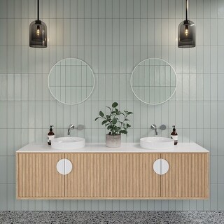Glass Warehouse MF-R-20 Leia 20" Diameter Contemporary Circular Framed ...