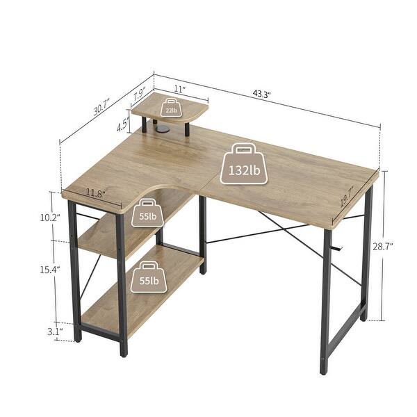 FEZIBO/Home Office Furniture/Wood/Desks - Bed Bath & Beyond - 39002625