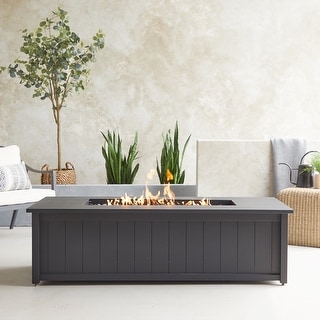 Moab 70" Fire Pit w/ Hidden Tank by Jensen Co. - Bed Bath & Beyond ...