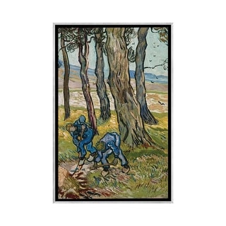 iCanvas "The Diggers, 1889" by Vincent van Gogh Framed - Bed Bath ...